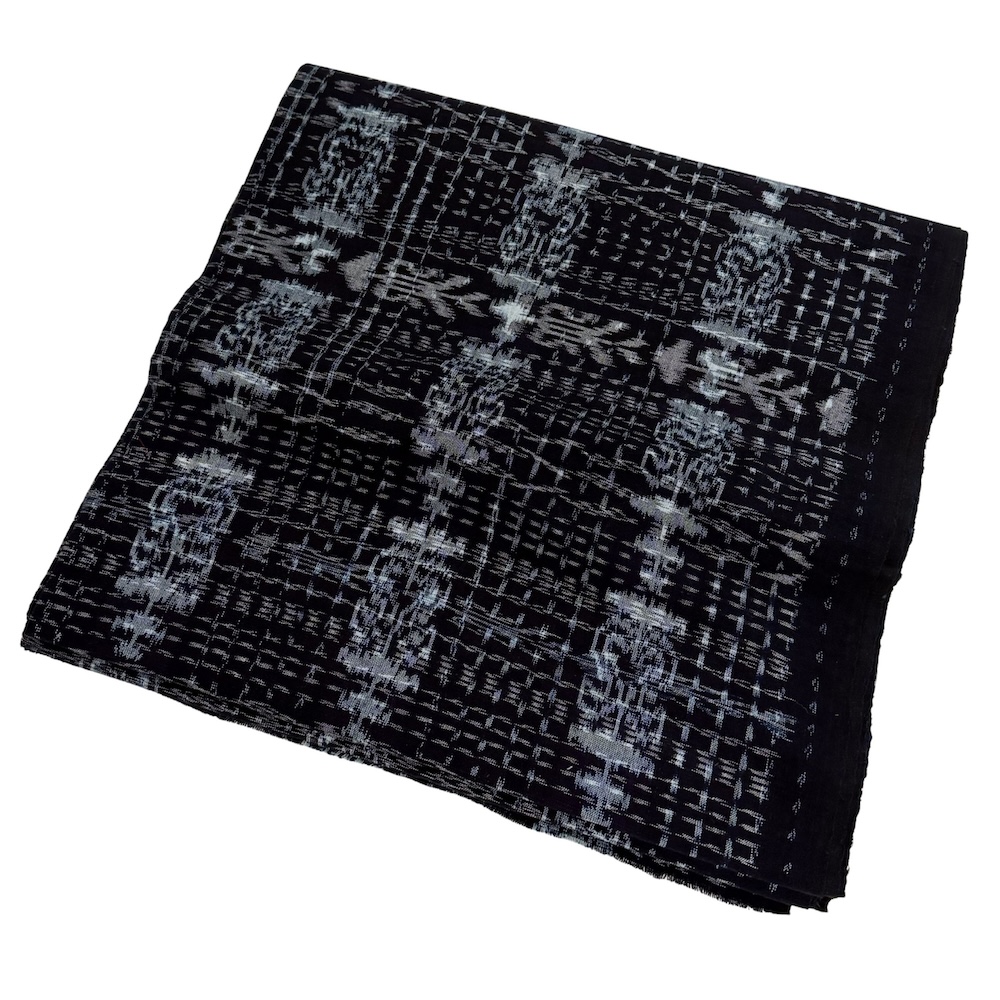 Indigo Jaspe Yardage by Juan de Dios Rodas Galves - Guatemala - Weave a ...